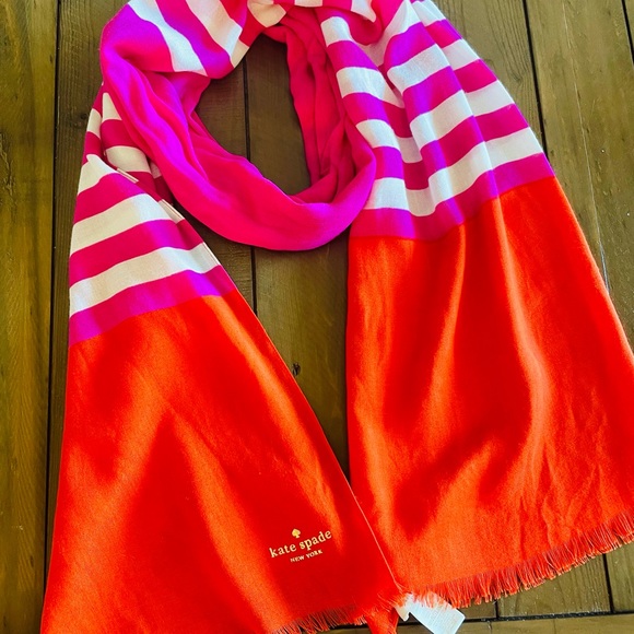 kate spade | Accessories | Nwot Kate Spade Scarf | Poshmark